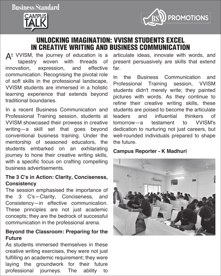 Top PGDM College In Hyderabad | Best PGDM College In India | VVISM